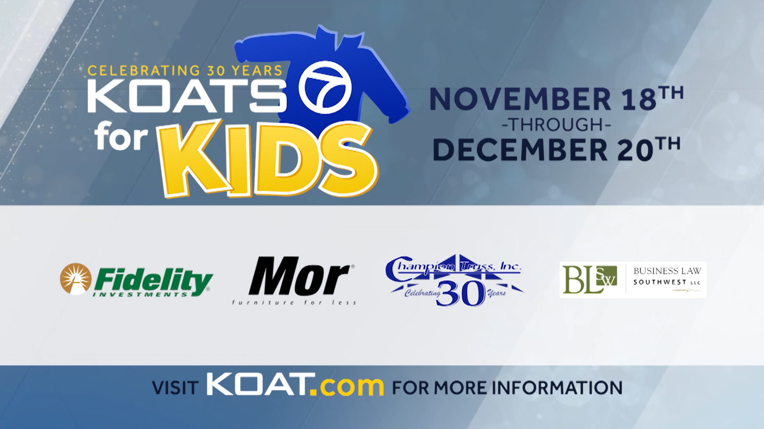 Business Law Southwest is a proud sponsor of KOAT 7 KOATs for Kids ...